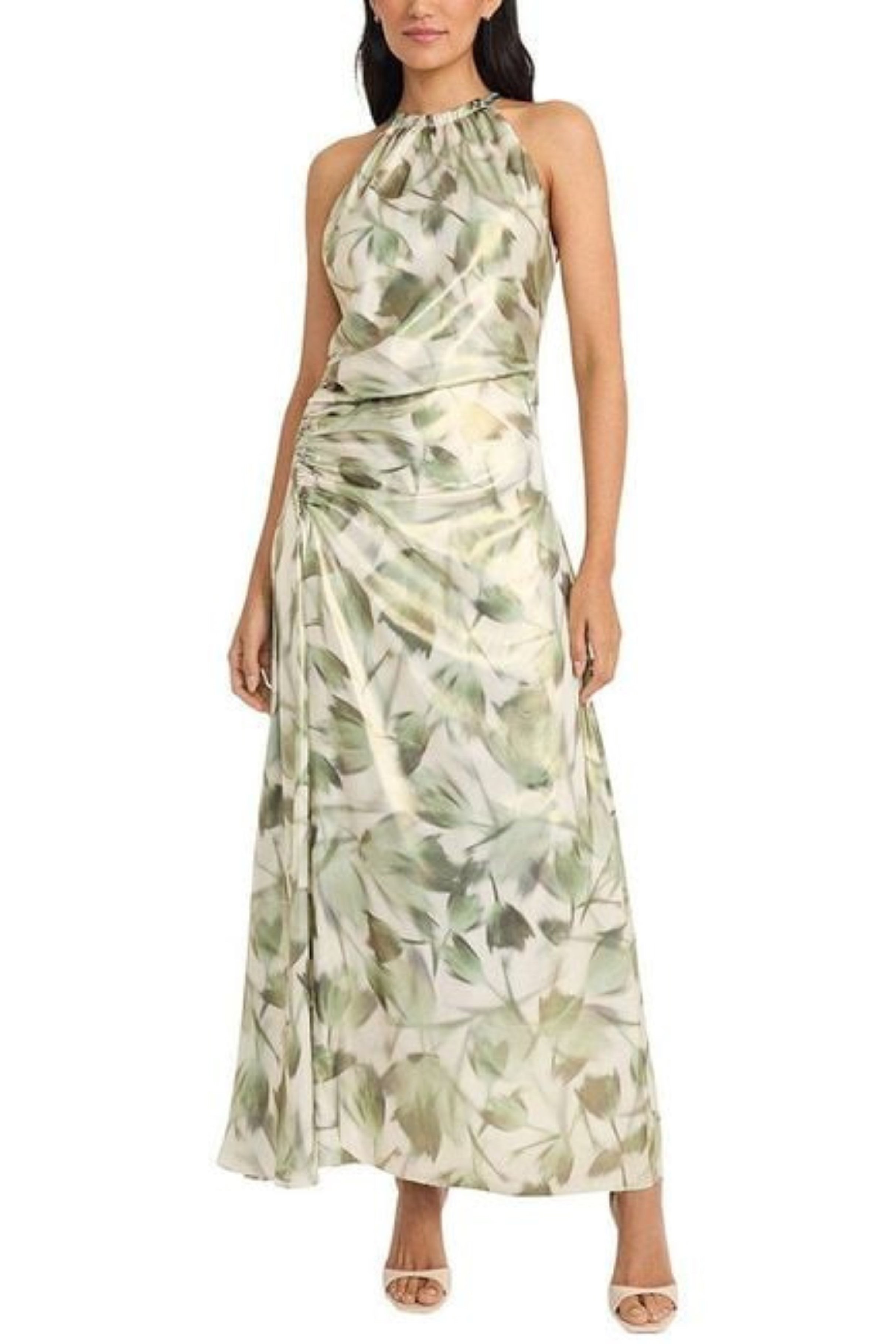 Maggy London Metallic Multi Color Maxi Dress – New Yorker's Apparel